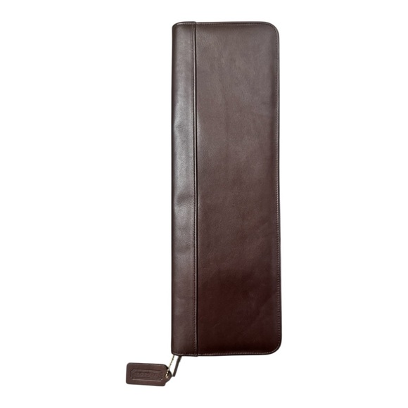 Coach | Other | Vintage Coach Mens Leather Travel Tie Case In Milk ...